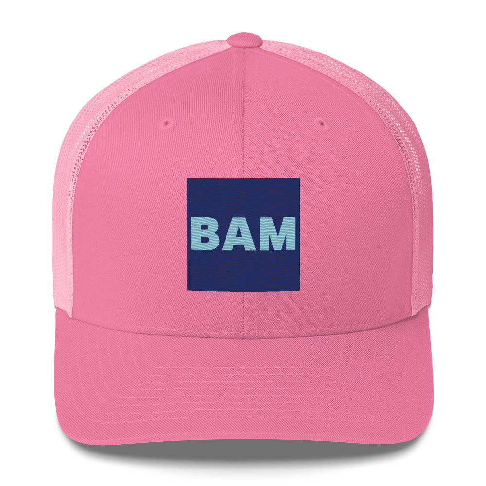 BAM Favicon Logo Trucker Cap – alpacalunch